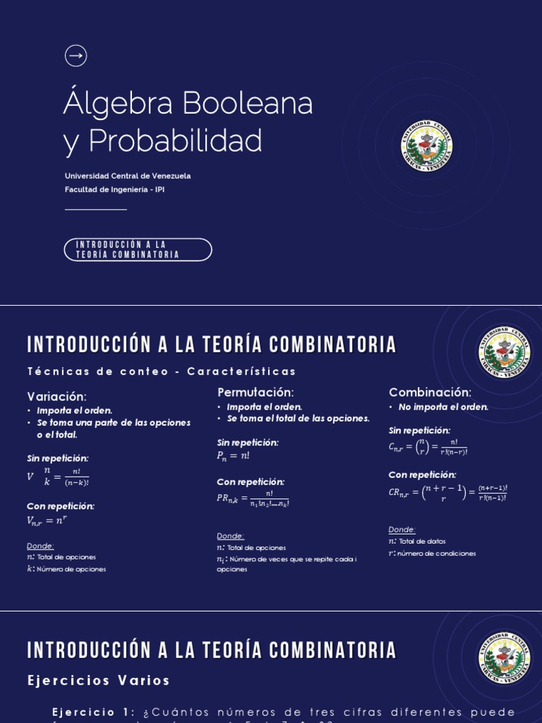 Introducción A La Teoría Combinatoria Ejercicios Tipos Pap V3 0 Pdf