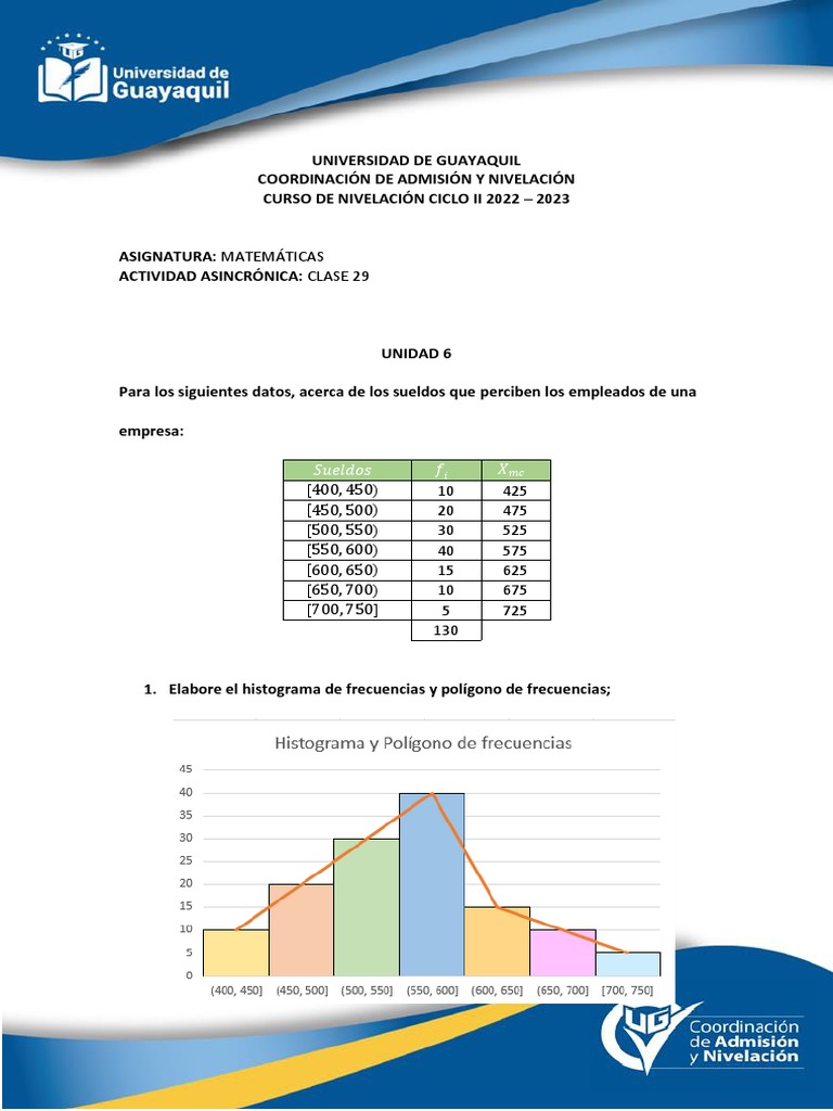 Tarea - U6 - Clase 29 - S8 | PDF | Tecnología