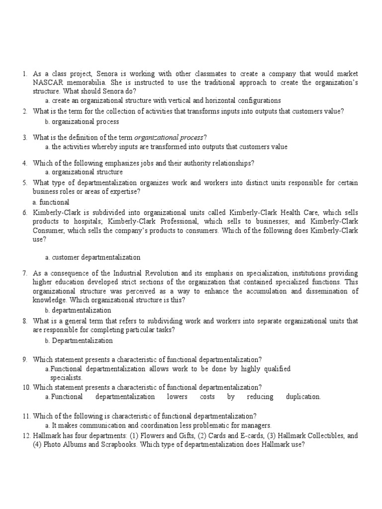 Chapter 8 Designing Adaptive Organizations | PDF | Organizational Structure | Economies