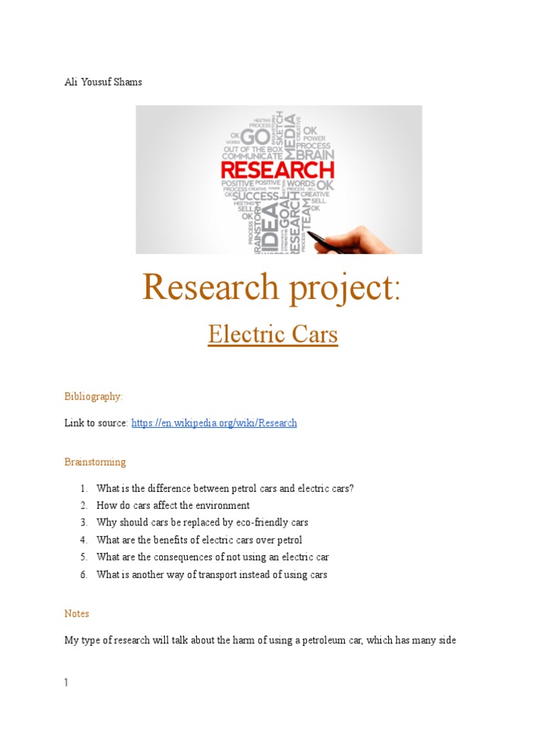 Lesson Plan | PDF | Electric Vehicle | Car