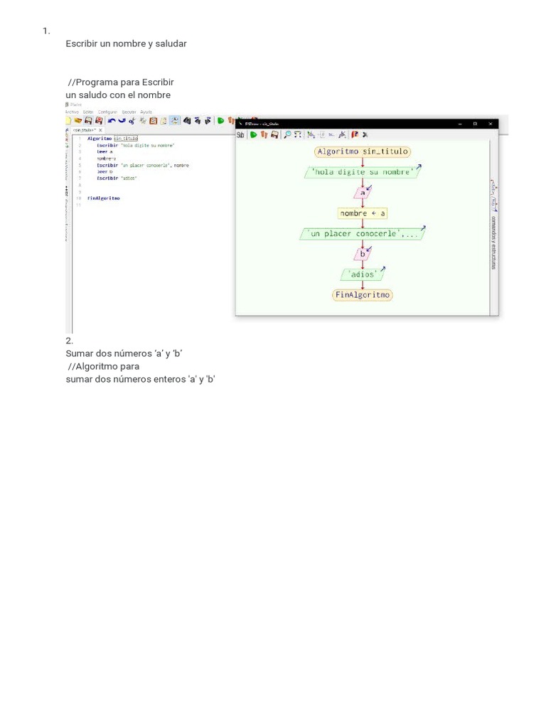 Diagramas de Flujo | PDF | Triángulo | Algoritmos