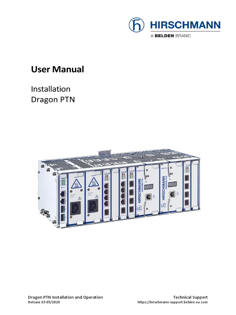 DRM801 3 Dragon PTN Installation Manual A4 E Screen | PDF