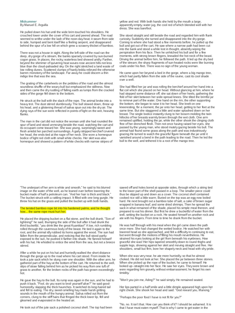 God Stealer and Midsummer | PDF