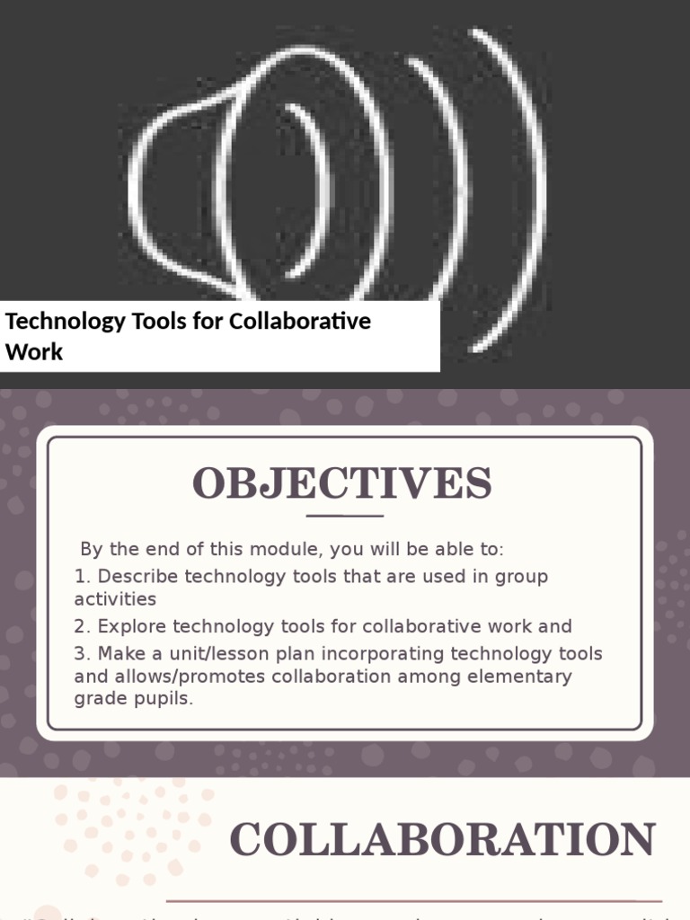 Tech Tools For Elementary Teachers Pdf Web Conferencing Collaboration