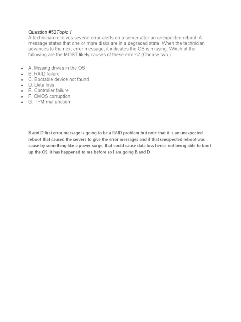 Comptia Aplus Exam Bank | PDF