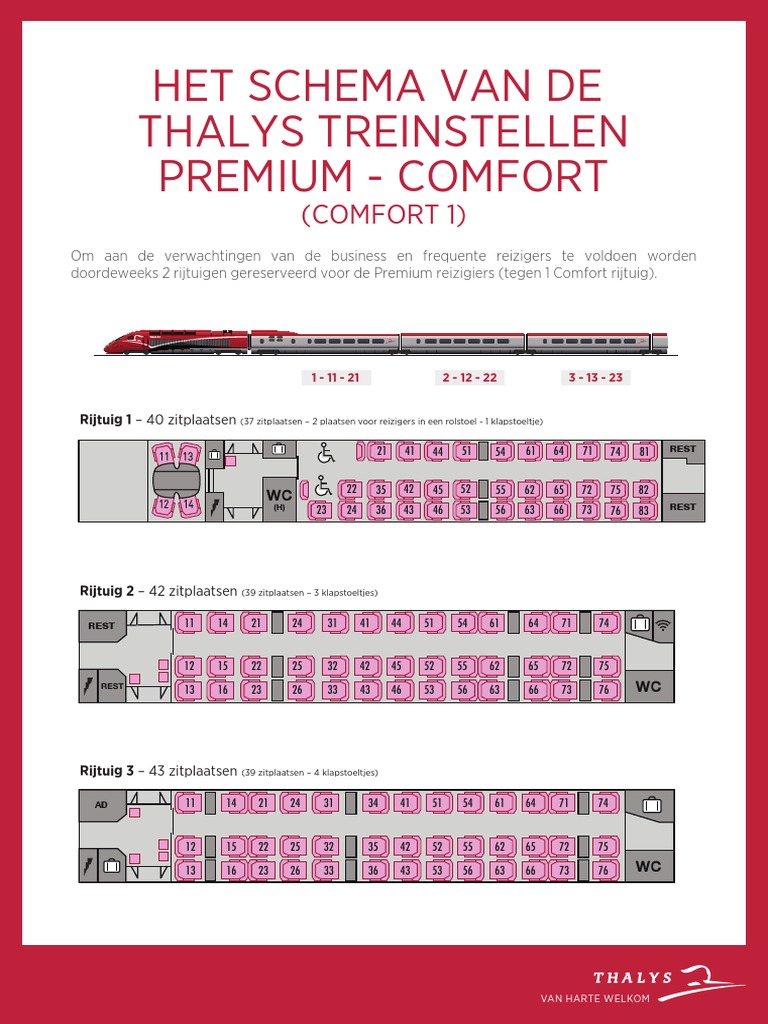 Seatmap Thalys | PDF