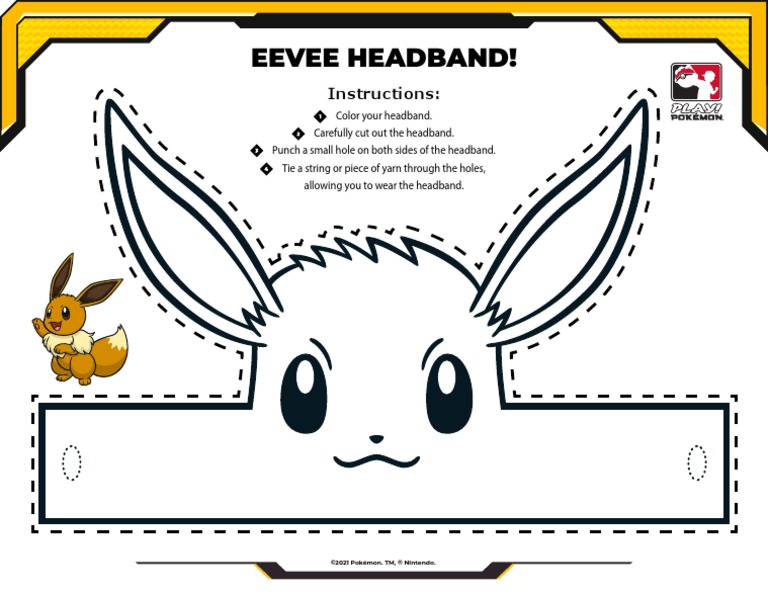 Eevee Headband!: Instructions | PDF