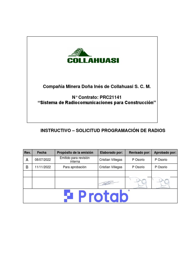 PRC21141 Instructivo Programación de Radios Revb | PDF | Tecnología