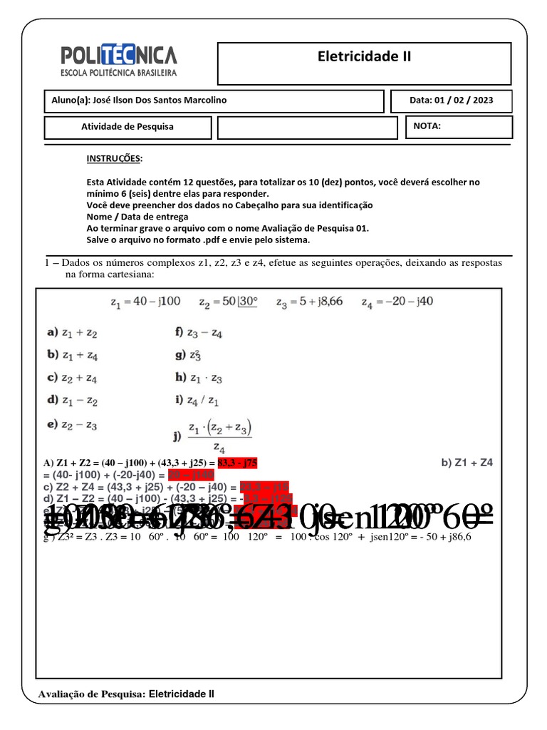 Atividade de Pesquisa 2023 | PDF Atividade de Pesquisa 2023 | PDF