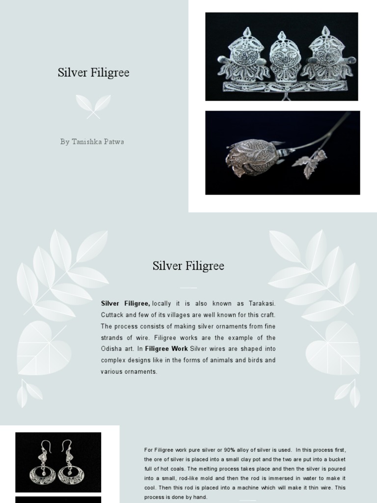 Silver Filigree | PDF