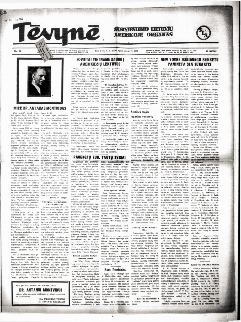 1966 10 07 Tevyne | PDF