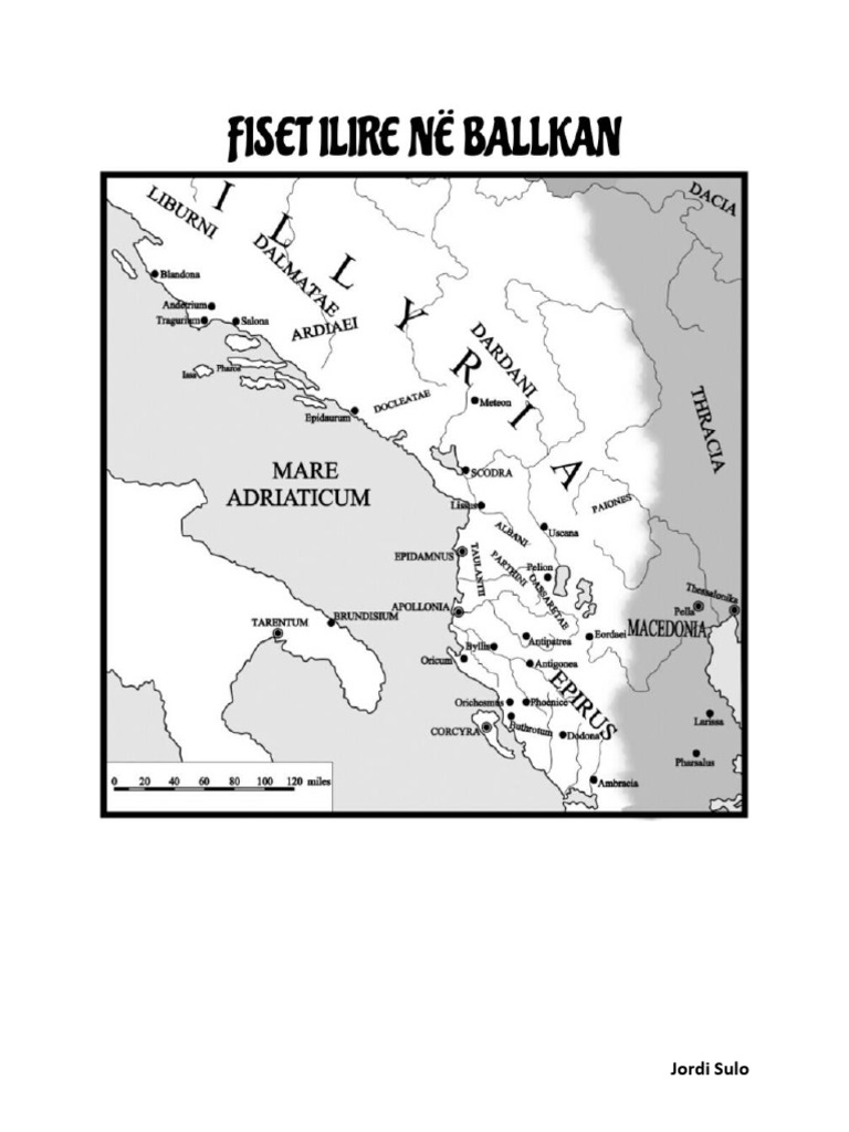 Harta e Fiseve Ilire | PDF