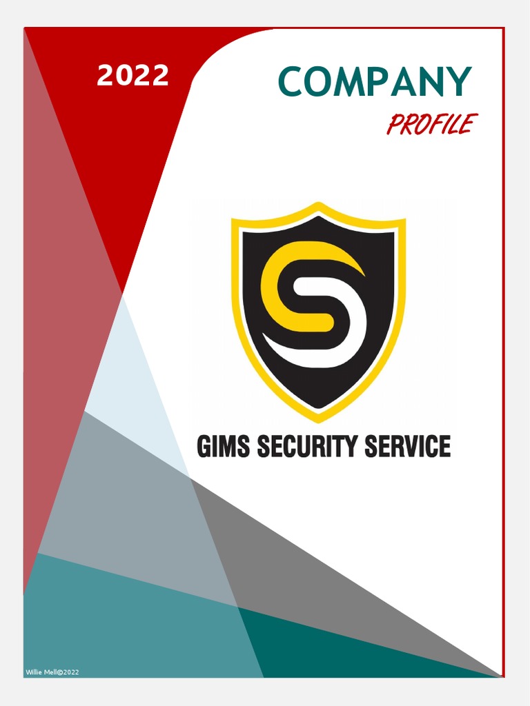 GIMS Security Service Company Profile | PDF | Safety | Closed Circuit ...
