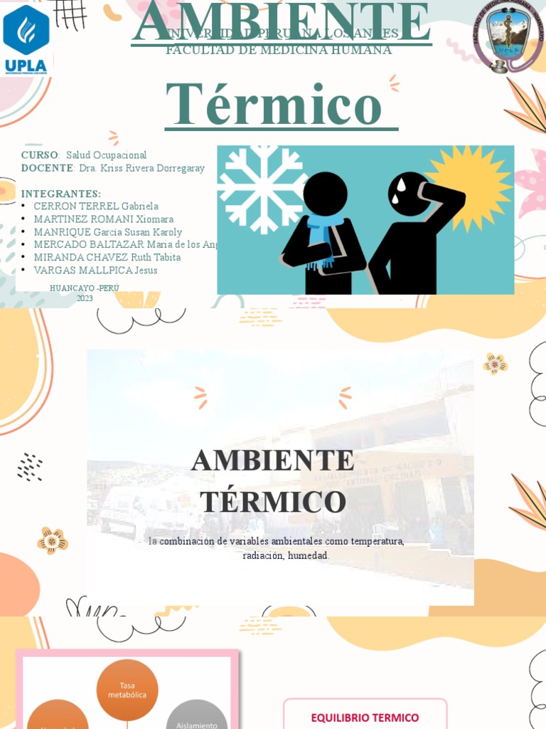 Ambiente Térmico XD | PDF | Temperatura | Calor
