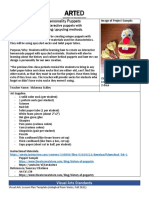 Simple Moving Mouth Puppet Guide | PDF | Sewing | Manufactured Goods