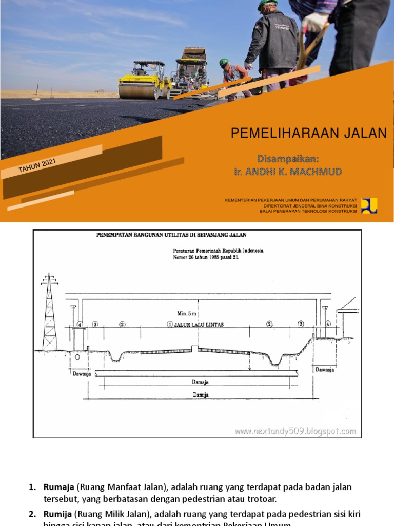Pemeliharaan Jalan | PDF