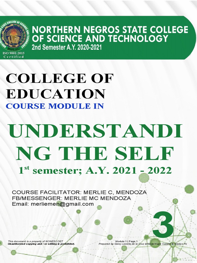 UTS Module3 FINALS X | PDF | Self Efficacy | Metacognition