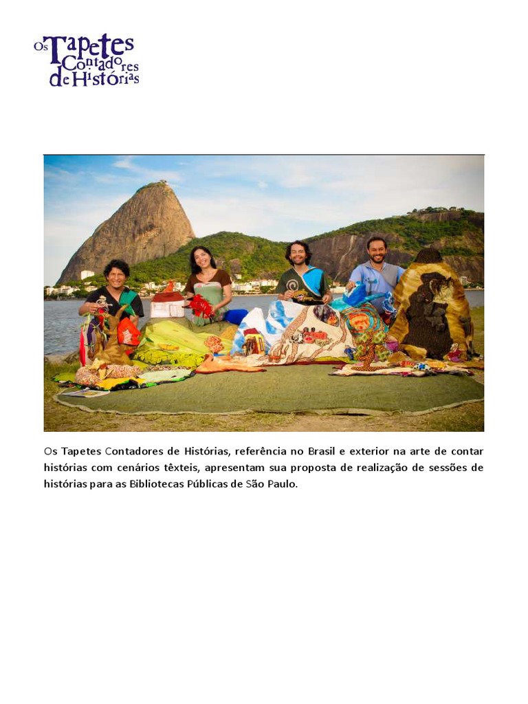 PROPOSTA - MOSTRA Cabe Bicho Chuva Nas Bibliotecas Publicas | PDF ...