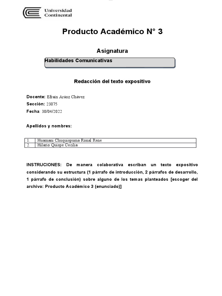 3 Producto Academico 3 Hab Com TEXTO EXPOSITIVO | PDF | Ios | Android (sistema operativo)
