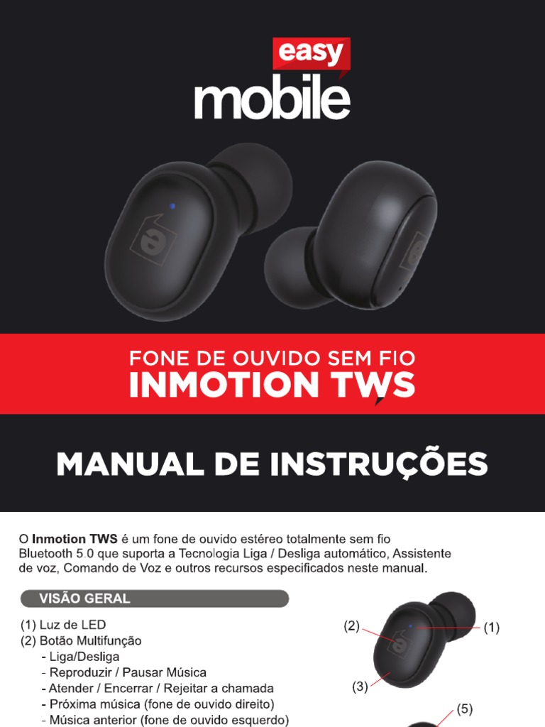 Manual Portugues Inmotion Bass Web | PDF