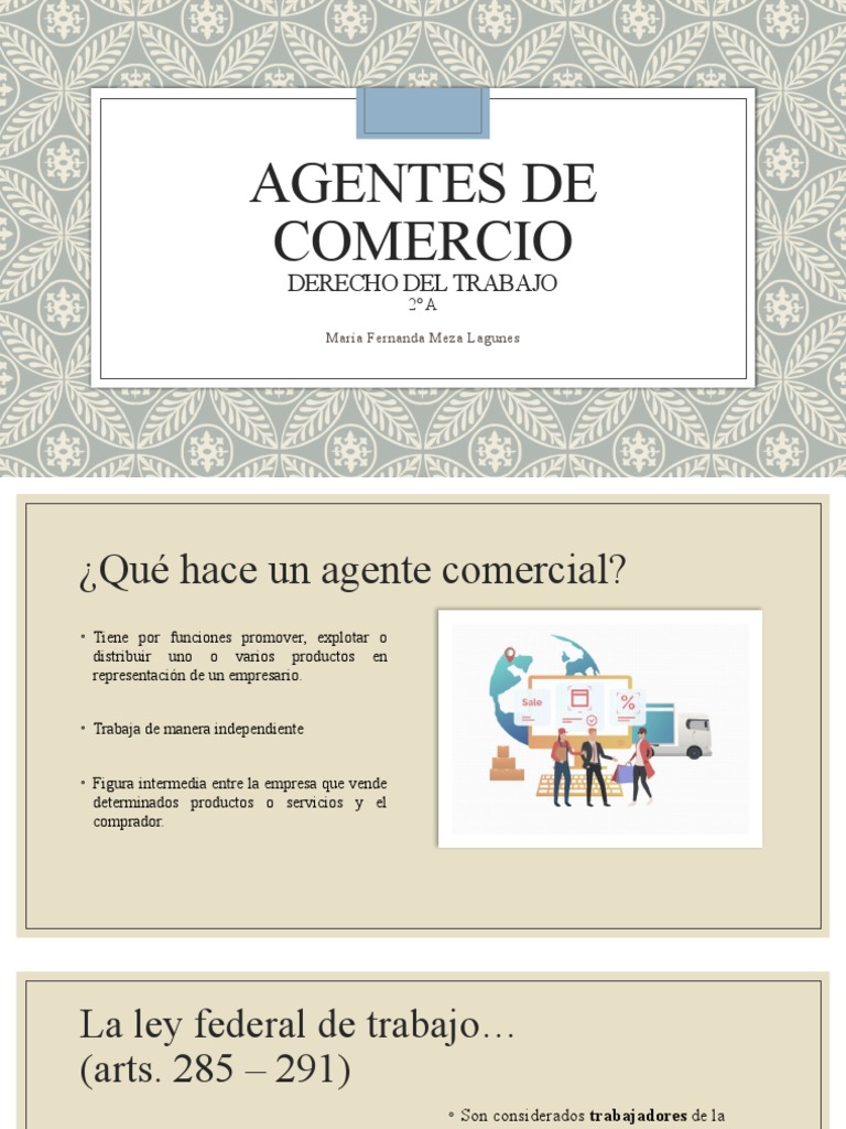 Agentes de Comercio: Derecho Del Trabajo | PDF