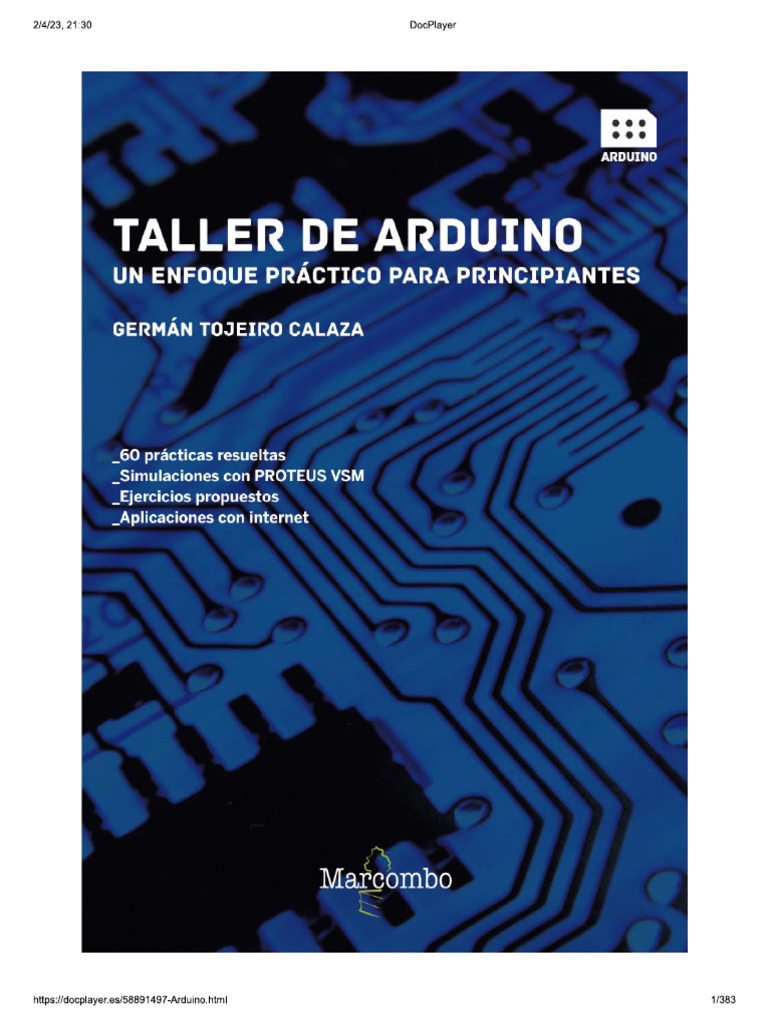ARDUINO - PDF Descargar Libre | PDF