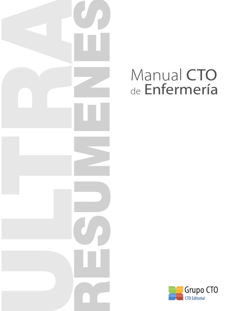 LTRA. Manual CTO de Enfermería | PDF | Enfermería | Hospital