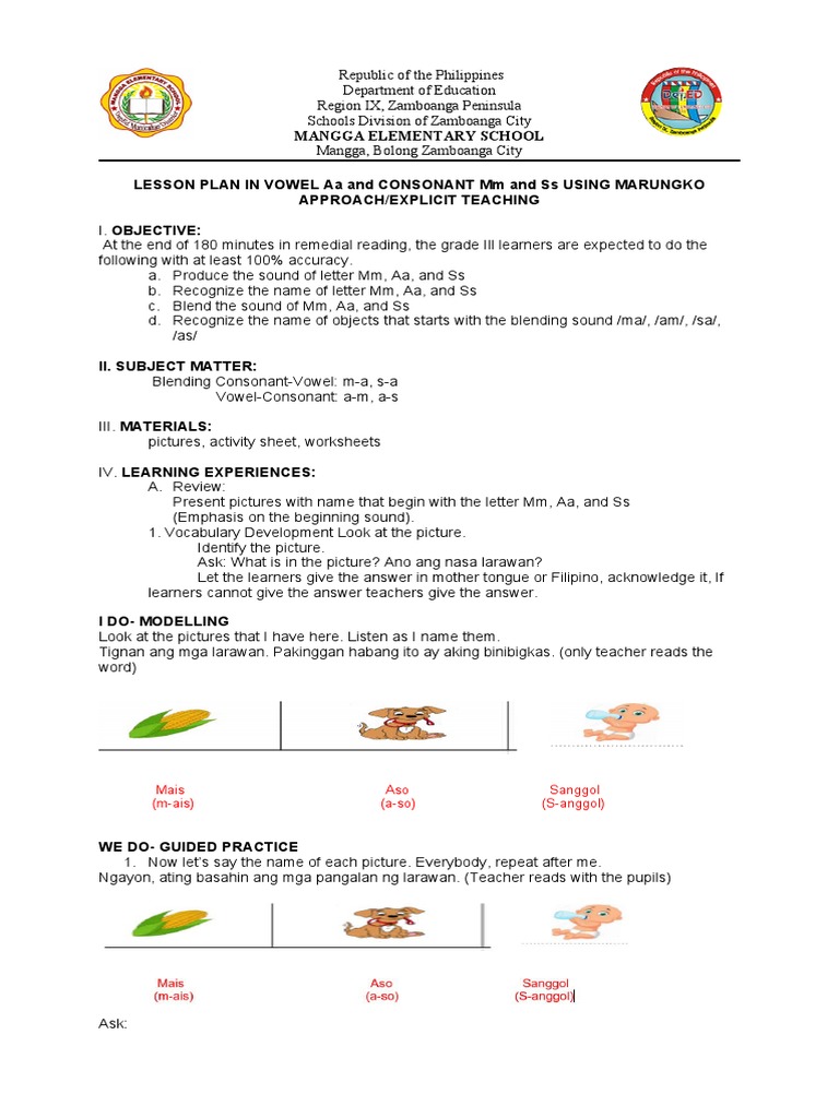 1st Blended Sound LP Reading | Download Free PDF | Languages | Foreign Language Studies