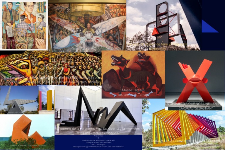 Collage Arte Mexicano 1950-1985 | PDF | Trabajos | México