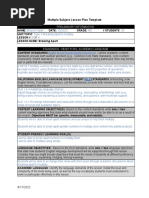 Constructivist Lesson Plan | PDF | Lesson Plan | Learning