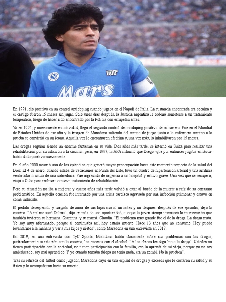 Maradona | PDF | Diego Maradona | Medicina CLINICA