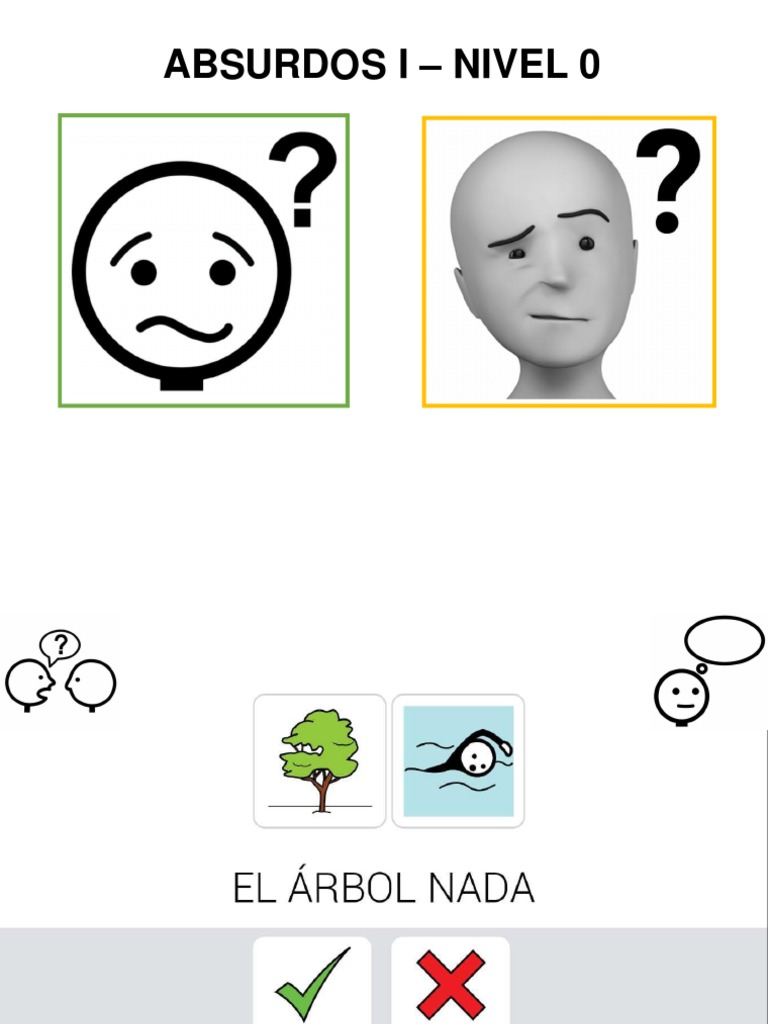 Absurdos - I - ARASAAC (1) Modificado | PDF