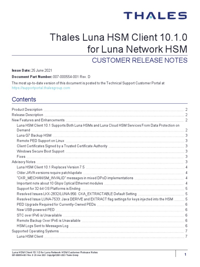 Network HSM 10-1 CRN | Download Free PDF | Software | Computer Architecture