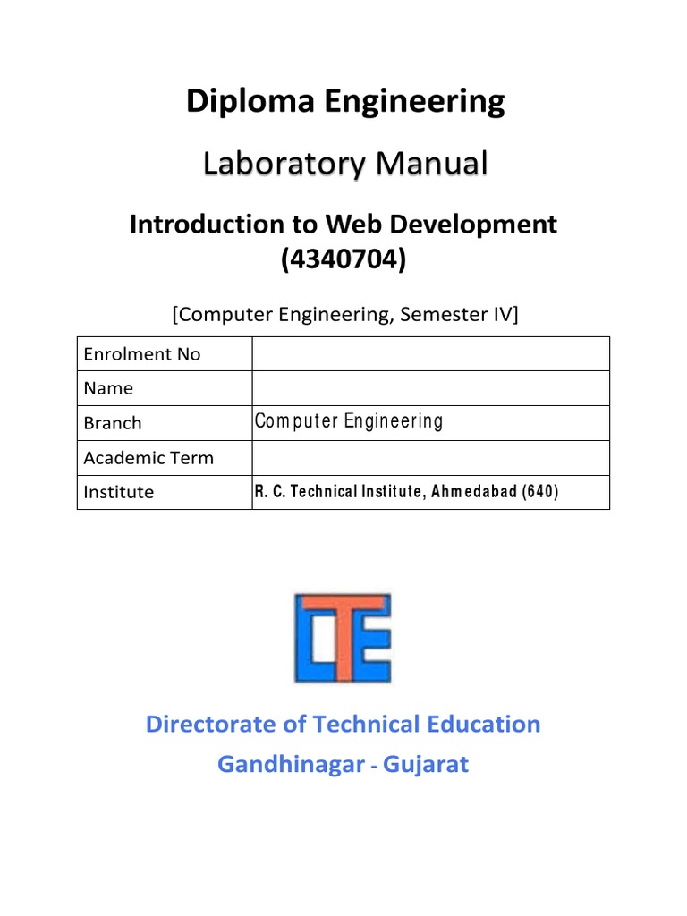 Web Development Lab Manual for PHP | PDF | World Wide Web | Internet & Web