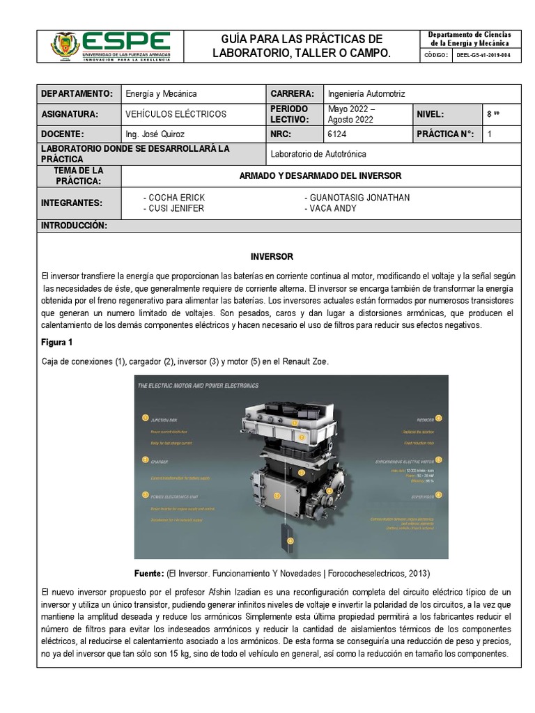Tarea 05 | PDF | Inversor de energia | Condensador