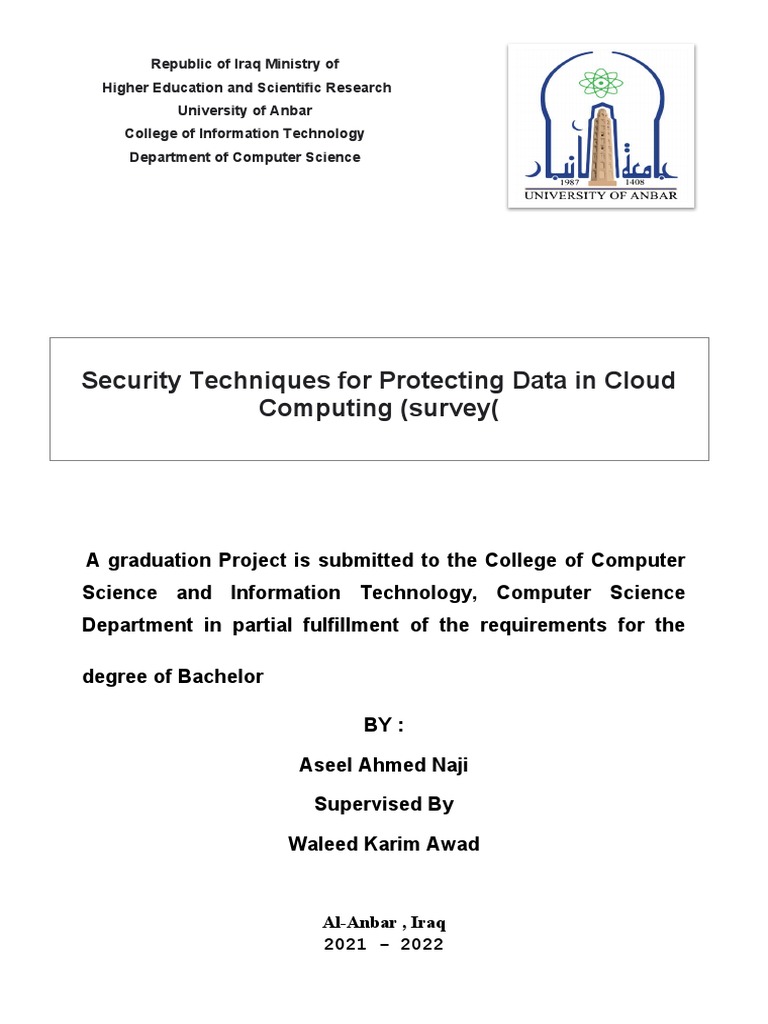 Project 12 | PDF | Cloud Computing | Encryption