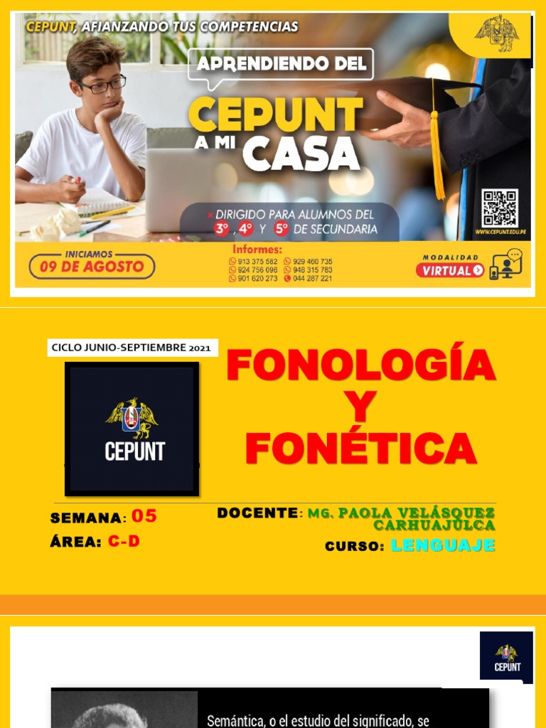 Fonología Y Fonética Pdf Sílaba Vocal