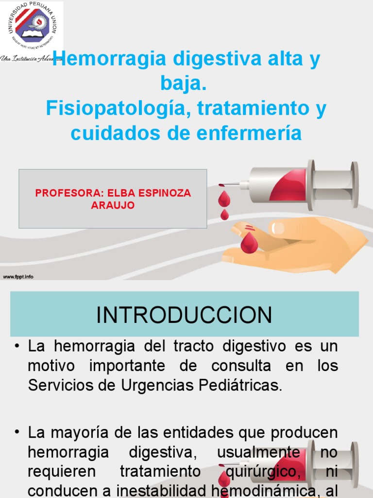 Hemorragia Digestiva: Causas y Tratamiento | PDF | Heces | Hemorroides