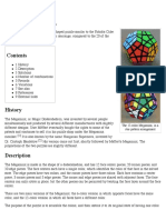 Megaminx Solution Manual | PDF | Mathematical Objects | Applied Mathematics