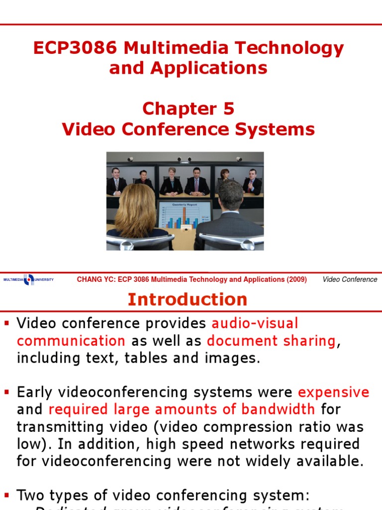 Video 3 - Video Conferencing | PDF | Session Initiation Protocol | Videoconferencing