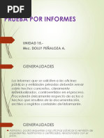 El Informe Previo y El Informe Justificado Son Documentos Que Se ...