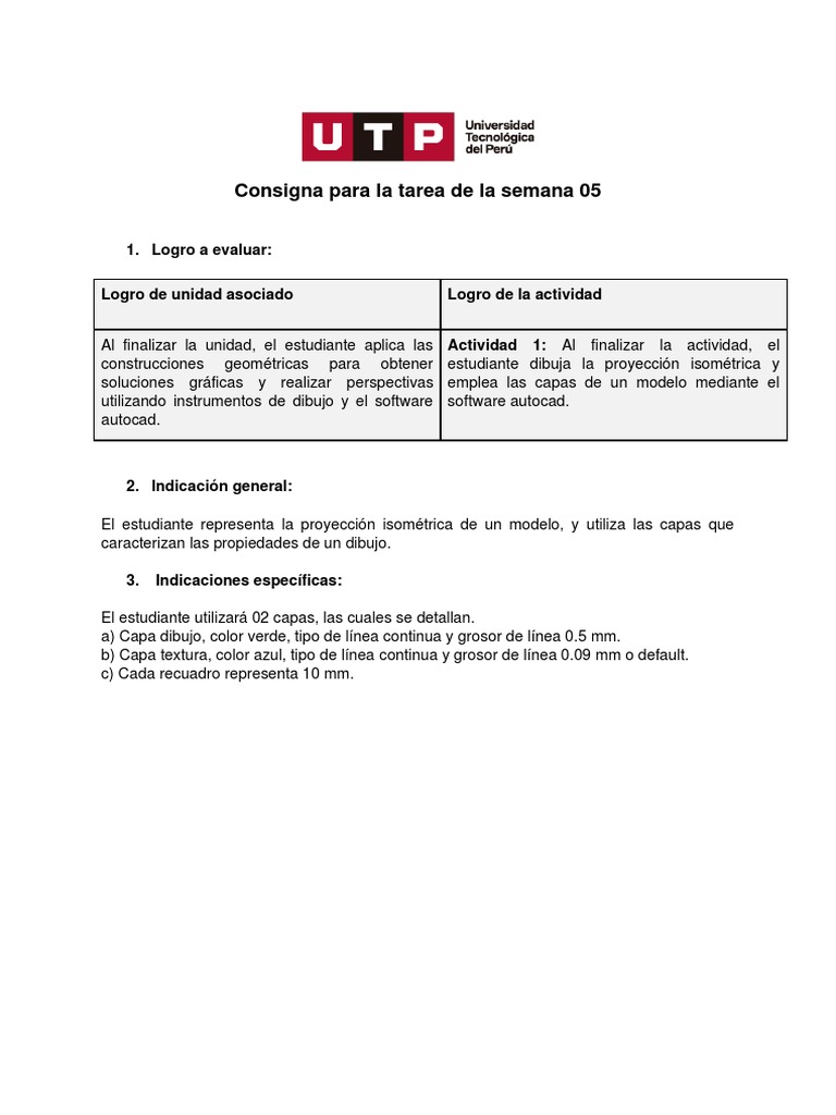 Semana 05 - Tarea - Consigna para La Tarea Semana 05 | PDF