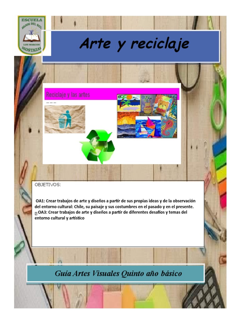 Arte Reciclado en Educación Básica | PDF