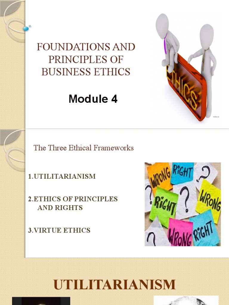 Module 4 | PDF | Utilitarianism | Social Institutions