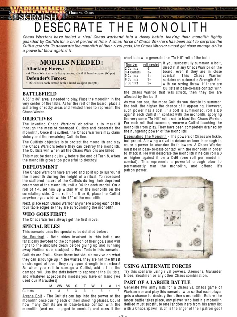 Monolith | PDF | Unrest | Armed Conflict