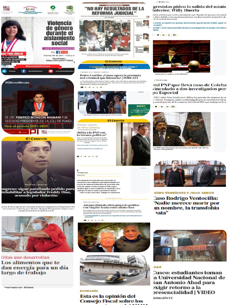 Collage de Noticias | PDF