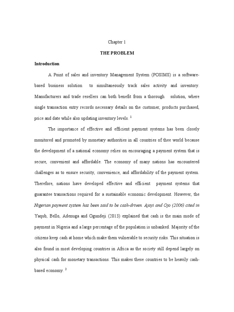 Chapter 1.docx Ella | PDF | Point Of Sale | Business Economics