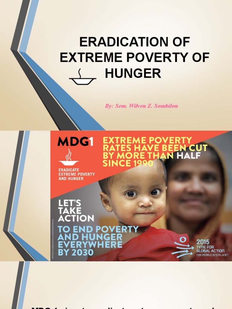 Eradication of Extreme Poverty of Hunger | PDF | Hunger | Poverty