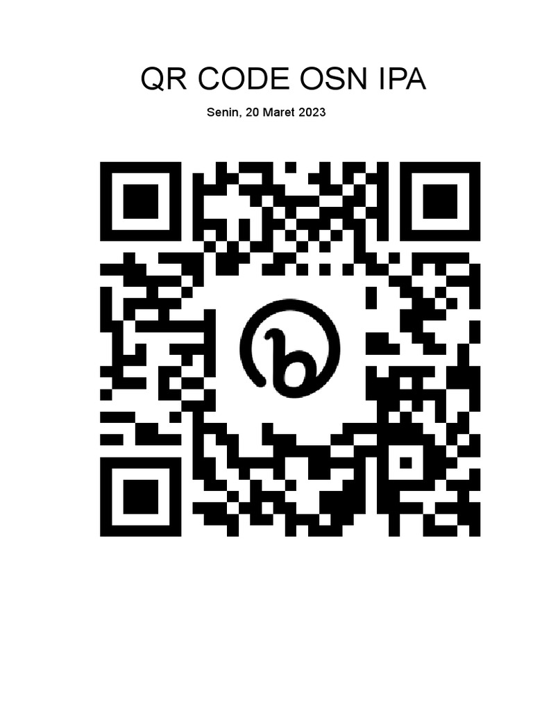 QR Code Osn Ipa | PDF