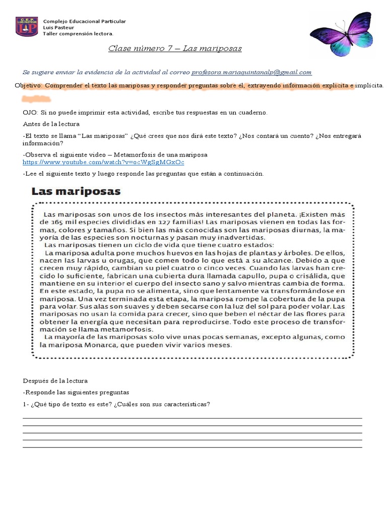 Las Mariposas | PDF